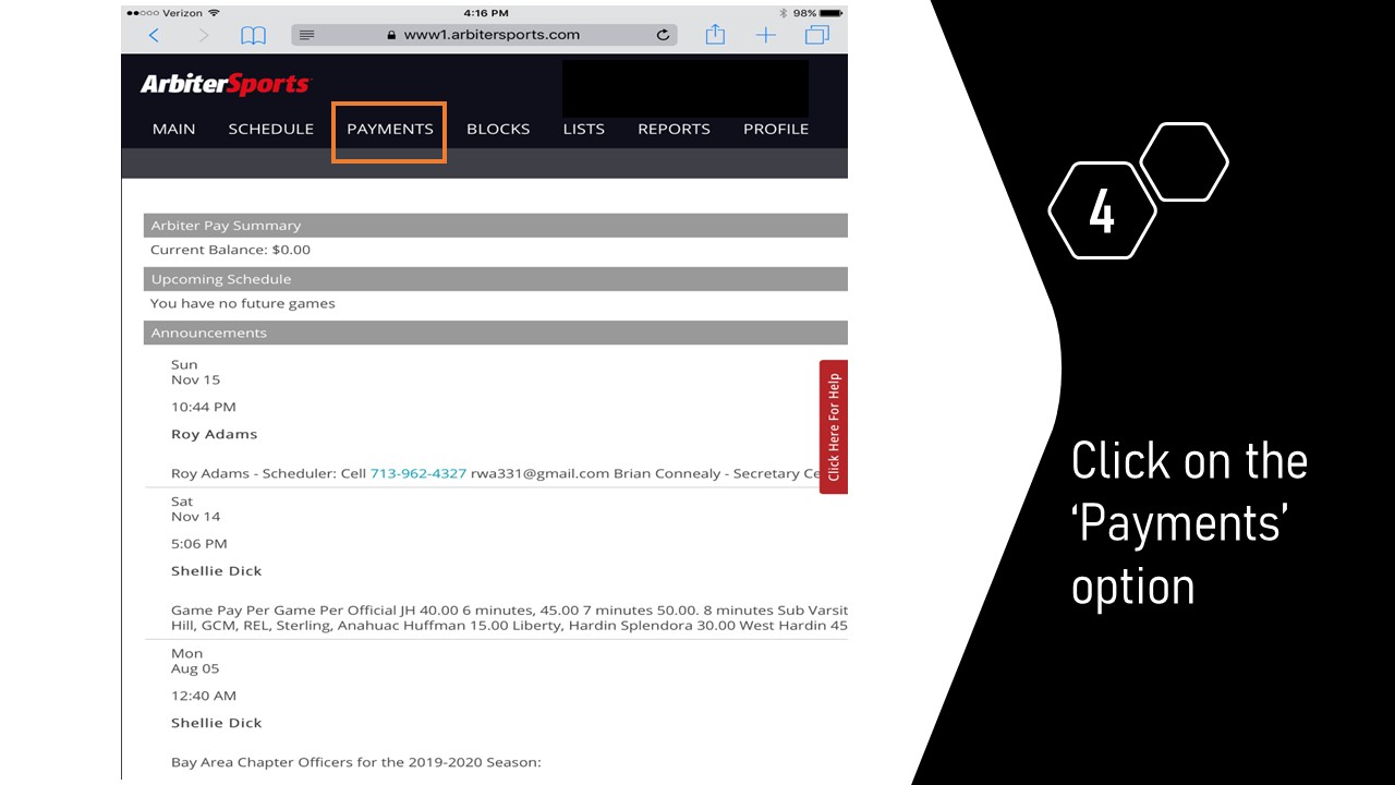Invoice Procedure :: Bay Area Basketball Officials Association