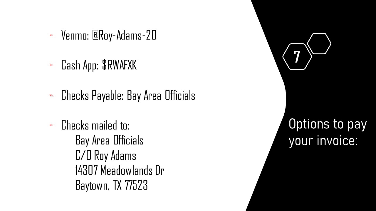 Invoice Procedure :: Bay Area Basketball Officials Association